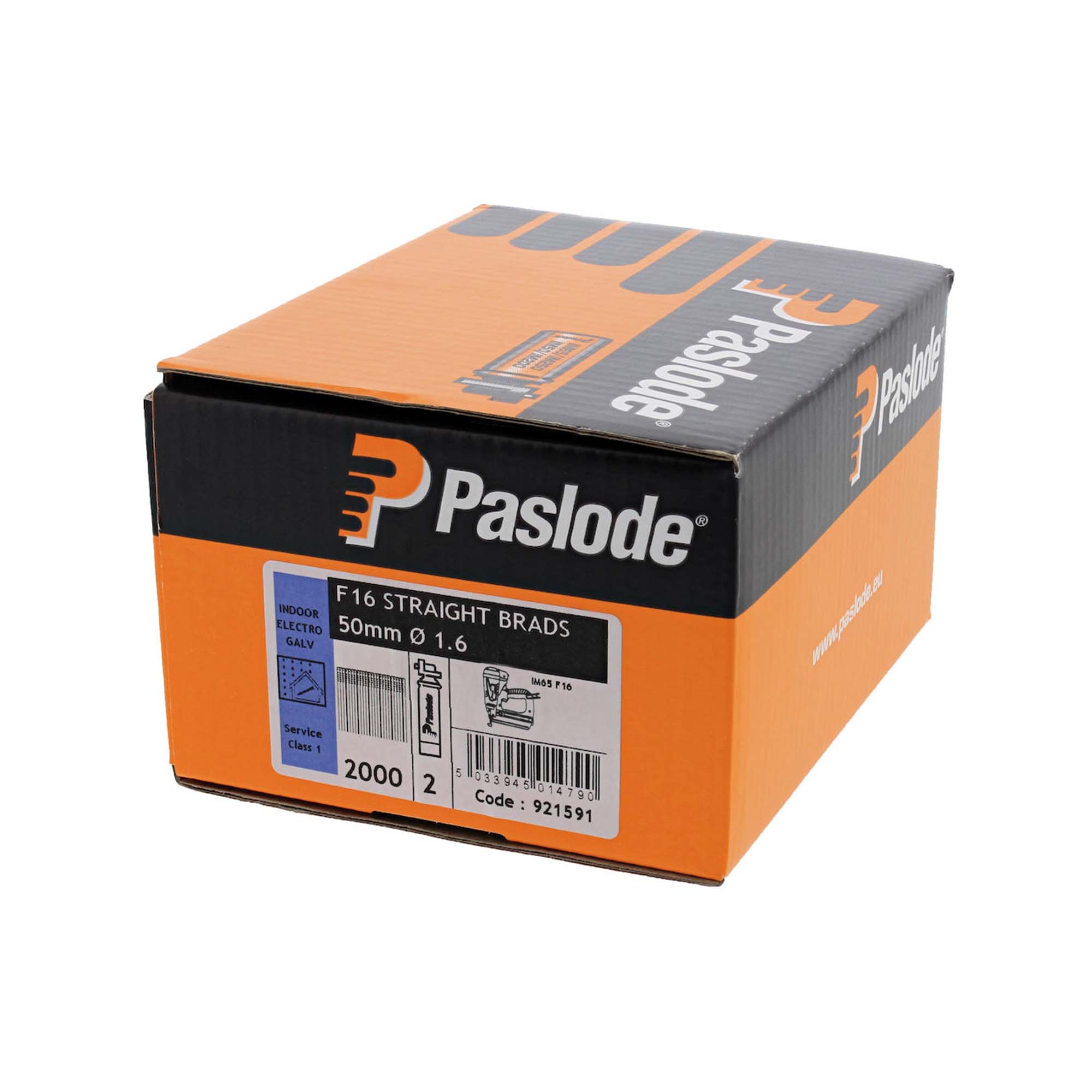 Paslode 50mm Brad Nail Fuel Pack IM65 (2000 PK) Nailer